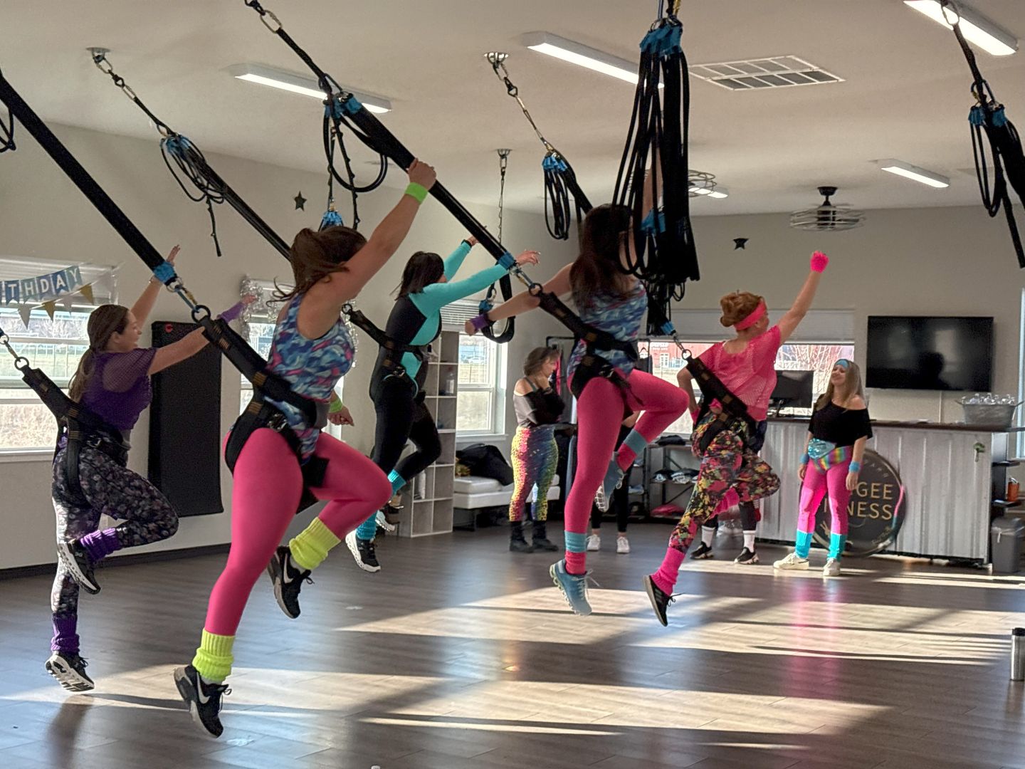 North Idaho Bungee Fitness | High-Energy, Low-Impact Fun Workout Studio